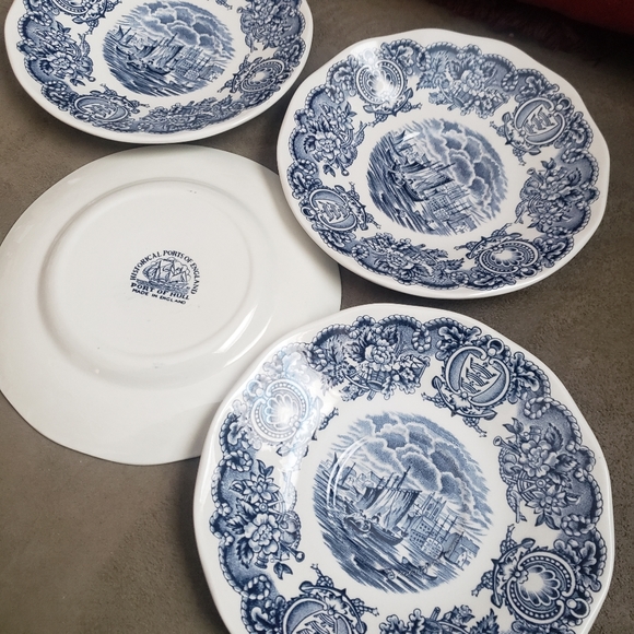 Made in England | Dining | Historic Ports Of England Plates | Poshmark